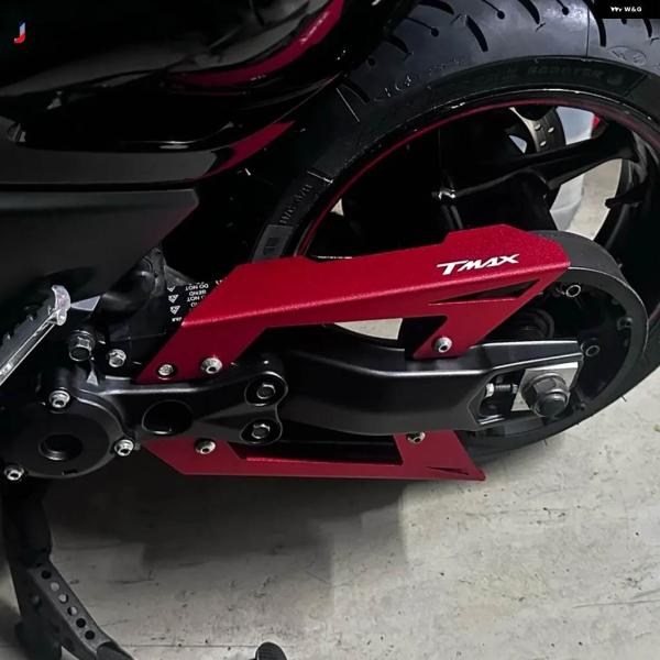 オートバイ TMAX530 チェーン ベルトガードカバー プロテクター ヤマハ T-MAX 530 T MAX 530 2012 - 16 アクセサリー カスタム パーツ アクセサリーProtective parts:OtherHigh-c...