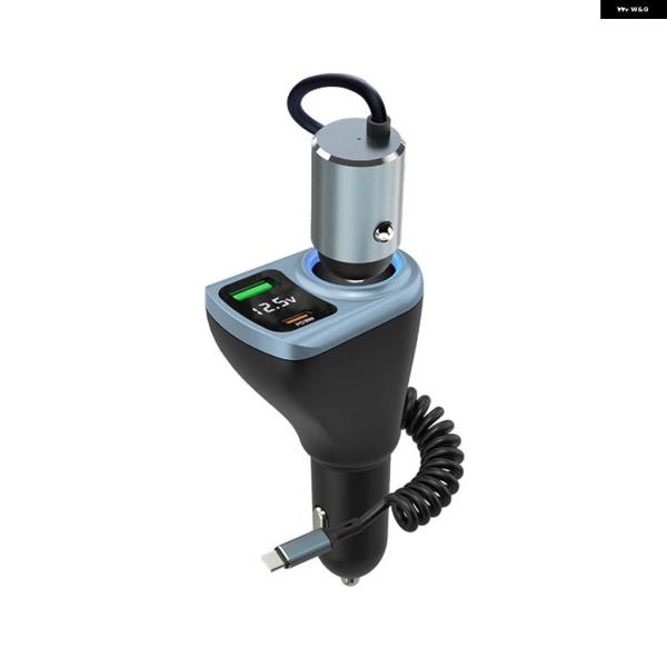 複数ポートデジタル ディスプレイ 外出先で充電リアルタイム電圧合計48W電力で複数デバイスを充電 カスタム パーツ アクセサリーHigh-concerned chemical:NoneOrigin:Mainland ChinaMultipl...