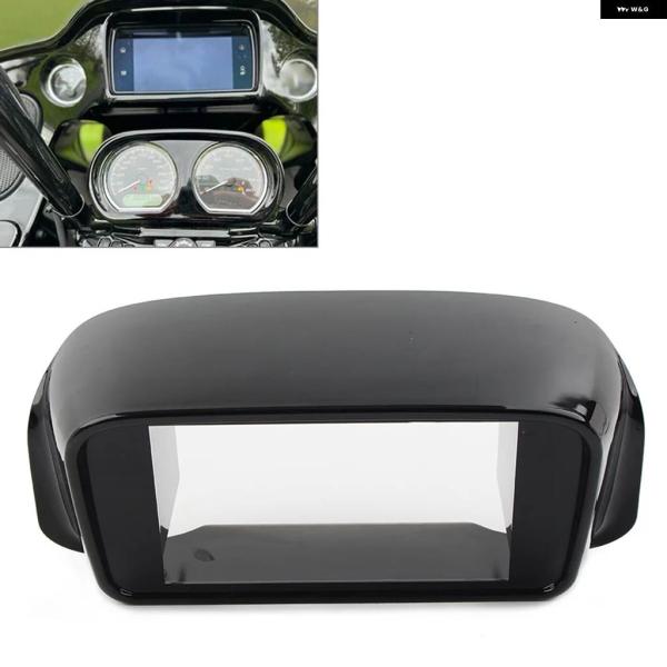 ハーレー ロードグライド FLTR 1998-2013 バイク パーツブライトブラック バイク ラジオ ステレオ ダブルDIN アダプター カスタム パーツ アクセサリーProtective parts:OtherHigh-concerne...