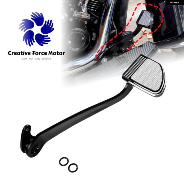 リアブレーキアーム レバー ペグ オートバイ フット コントロール ペダル ハーレー ソフテイル FXST スポーツグライド ファットボブ 114 ストリートボブ 2018年以降 カスタム パーツ アクセサリーHigh-concerned ...