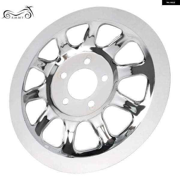 ハーレー ヘリテージ ソフテイル クラシック FLSTC FXST FLSTN ファットボーイ FLSTF 07-17 オートバイ アウター リア プーリー カバー インサート 66トゥース カスタム パーツ アクセサリーHigh-conc...