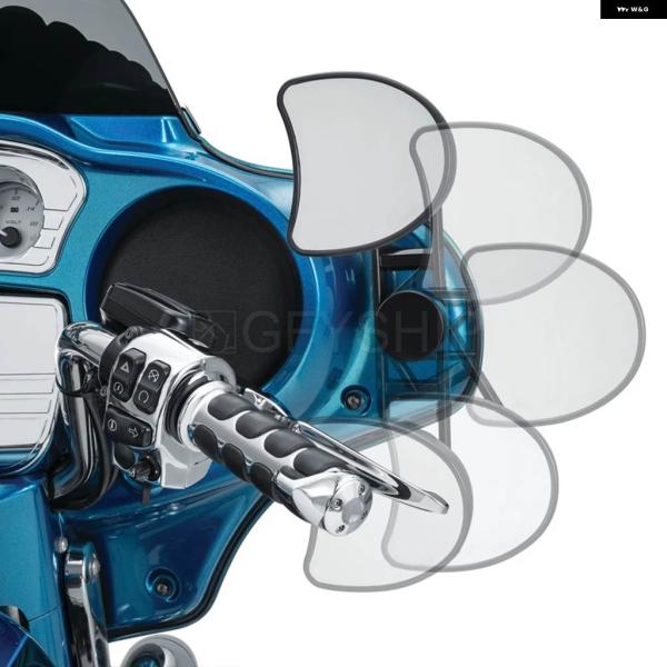 ハーレー ツーリング エレクトラ グライド FLHT 1996-2022 バイク 調整可能ミラー マウント 180度 フェアリング バックミラー アジャスター カスタム パーツ アクセサリーProtective parts:Frame Pr...