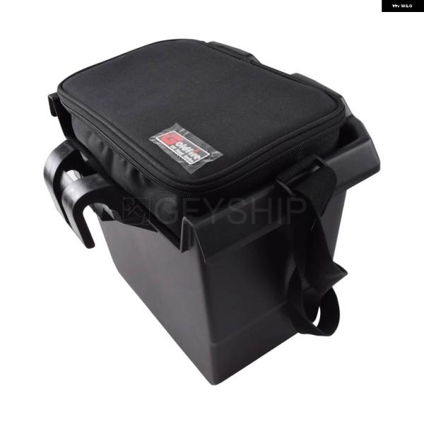 CAN AM DEFENDER / HD10 / HD8 / HD5 / DPS / XT 2016〜2022 8リットル バイク センターシート下 収納 ボックス アイスパック付き カスタム パーツ アクセサリーProtective pa...