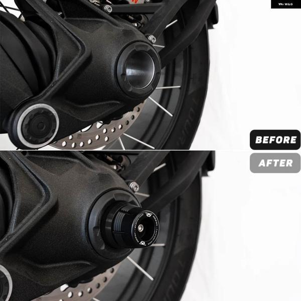 BMW R1300RS R 1300RS R 1300 RS 2025 RS 1300 モーター フロント リアホイール フォーク スライダー アクスル クラッシュ プロテクター RS1300 R1300 RS カスタム パーツ アクセサリ...