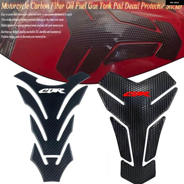 CBR600RR CBR1000RR REPSOL CBR900 CBR929 CBR954 CBR250 オートバイ カーボンオイル燃料 ガスタンク パッド デカール プロテクター ステッカー カスタム パーツ アクセサリーHigh-co...