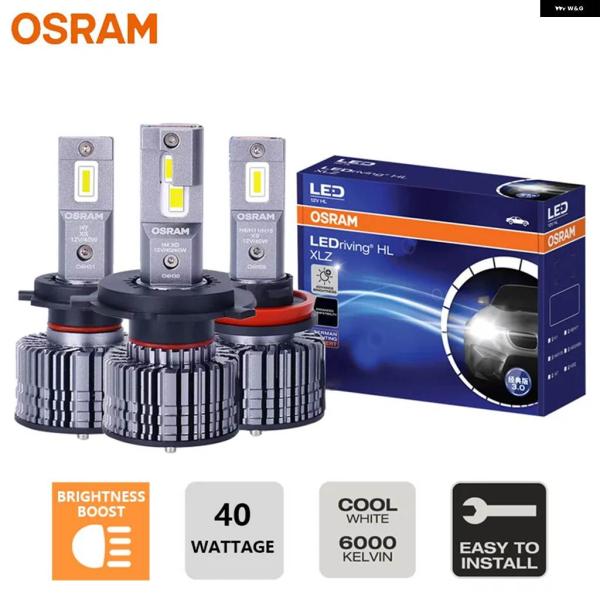 LED H4 H7 XLZ CLASSIC 3.0 車用 ヘッドライト H8 H11 H16 HB3 HB4 40W 高輝度 6000K ホワイト 9005 9006 9012 LED CANBUS バルブ カスタム パーツ アクセサリーH...