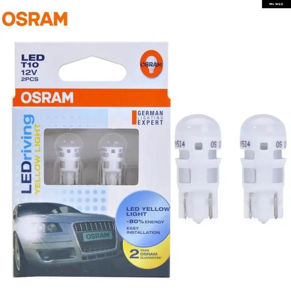 LED T10 WY5W 2880YE イエローカラー LEDRIVING 12V 1W スタンダード車用LEDウィンカーライト インテリア サイドマーカーランプ カスタム パーツ アクセサリーHigh-concerned chemical...