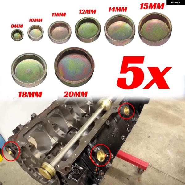 40個エンジン コアプラグ 8-20MM 凍結エクスパンションウェルチプラグカバー 亜鉛メッキカップ シリンダー ヘッドブロックキャップ スペアパーツアクセサリー カスタム パーツ アクセサリーHigh-concerned chemical...