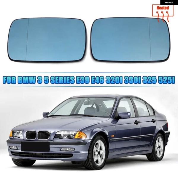 ヒーター付きサイドミラー ガラスヒーター曇り止め霜取り機能付きドアウィングミラー シート BMW E46 1998-2006 カスタム パーツ アクセサリーHigh-concerned chemical:NoneExternal Testi...