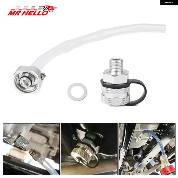 オイルドレン バルブ 合金 クイックドレン M14*1.5 M14*1.25 M12*1.25 M12*1.5 ホースアタッチメント付き カスタム パーツ アクセサリーHigh-concerned chemical:NoneMaterial...