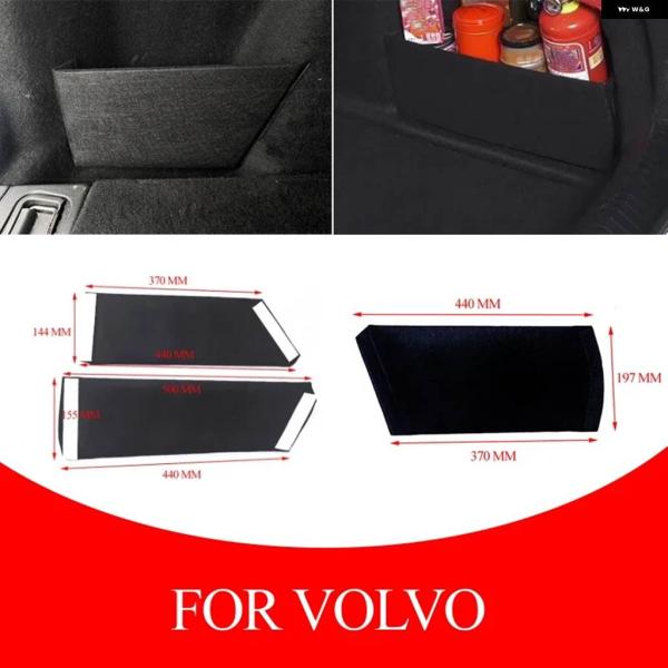 ボルボ XC40 V60 S60 XC60 AU 2009~2017 XC90 オート トランク サイドストレージ オーガナイザー ボードパーティションカー トランク アクセサリー カスタム パーツ アクセサリーHigh-concerned...