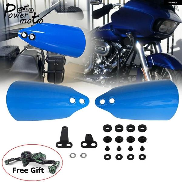 オートバイ ハンドウィンドガード ハンドルバー ハーレー ツーリング ロードグライド FLTRK FLTRX S SE セントロード キング エレクトラグライド 21-23 カスタム パーツ アクセサリーHigh-concerned che...