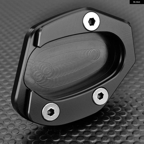 トライアンフスピード ツイン1200 スラックストン 1200/1200R オートバイ キック スタンド 延長 プレート フットサイド スタンド 拡大 パッド カスタム パーツ アクセサリーItem Weight:0.09kgItem He...