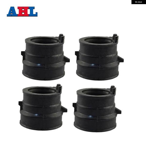 ホンダ CBR250CB400MC14MC17MC19MC22用4ピース バイク キャブレター パッド インテークアウトアウト マニホールド インターフェース CB400SF カスタム パーツ アクセサリーHigh-concerned ch...