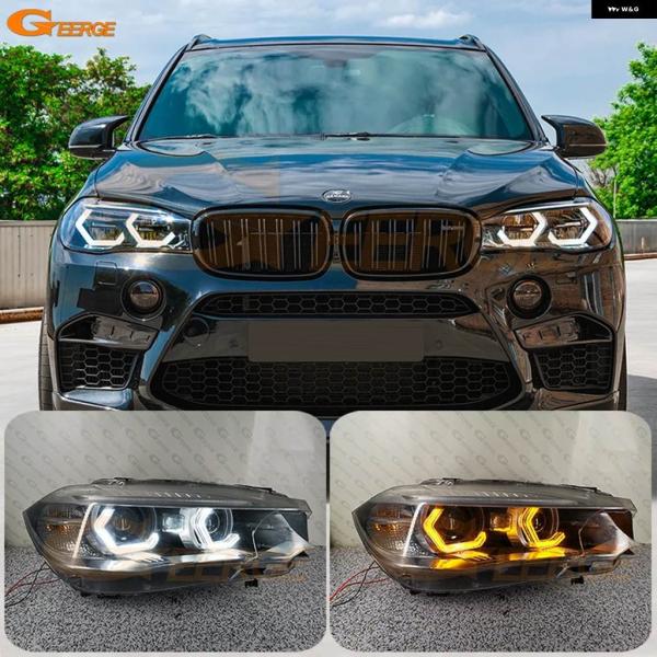 BMW X5 X6 F15 F16 F85 F86 2014 - 19 ウルトラクリスタルLED エンジェルアイズ M4 アイコニック スタイル ハローリング カスタム パーツ アクセサリーHigh-concerned chemical:N...