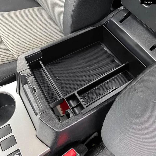 トヨタ 第5世代4RUNNER 2010-2022 2023年用センター コンソール オーガナイザー アームレスト グローブ ボックス セカンダリー 収納 インサートトレイ カスタム パーツ アクセサリーHigh-concerned che...