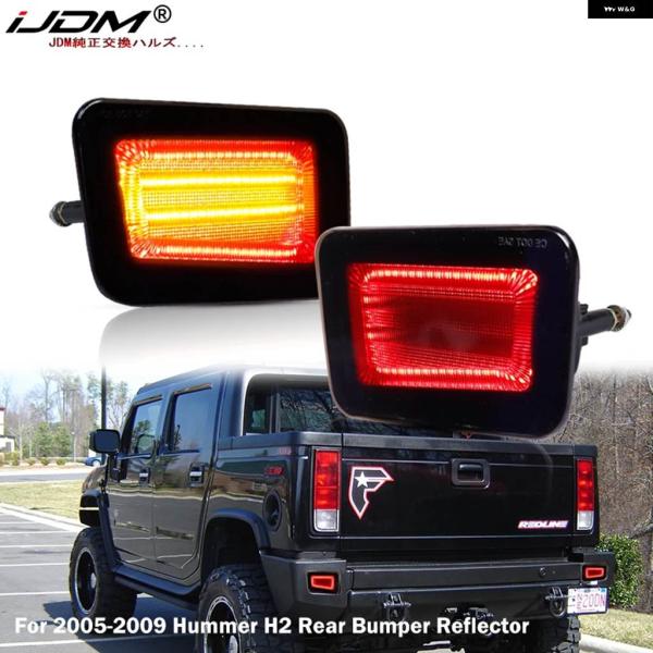 フル3157 LED バンパー 反射灯はハマーH2用でテールブレーキ機能リア フォグランプ ウィンカーランプ 12V赤色ランプ カスタム パーツ アクセサリーHigh-concerned chemical:NoneFor Vehicle B...