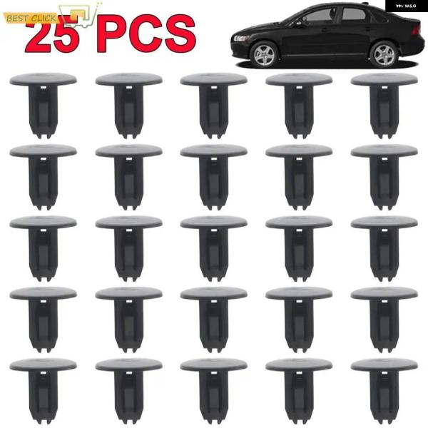 25個 トランク ライニング詰まりクリップクランプファスナー ボルボ S80 S80L S60 S40 ファスナー OE# 9468278 カスタム パーツ アクセサリーItem Weight:0.04kgItem Height:2mIte...