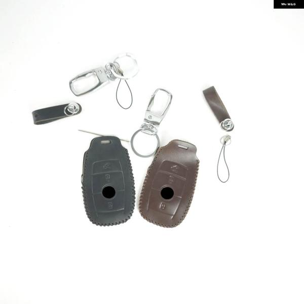 レザーキーケースカバー キー チェーン キーケースシェル メルセデス ベンツ C G M R S クラス W204 W212 カスタム パーツ アクセサリーHigh-concerned chemical:NoneItem Weight:0....