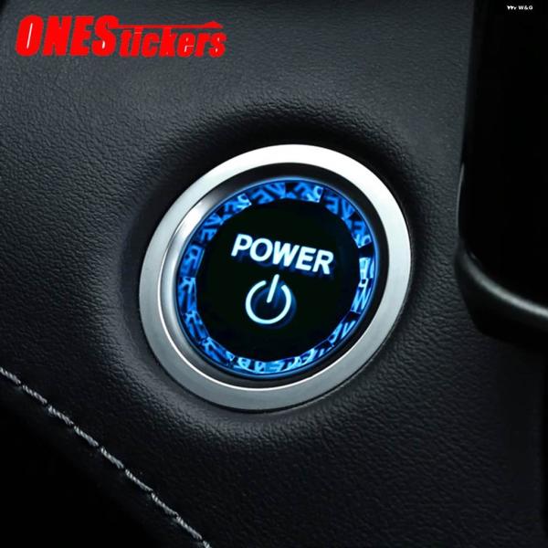 トヨタ ハイランダー クルーガーXU70 2021年型 2022年型カー エンジン スタートストップ ボタン リング トリム カバー クリスタル交換部品 カスタム パーツ アクセサリーHigh-concerned chemical:None...