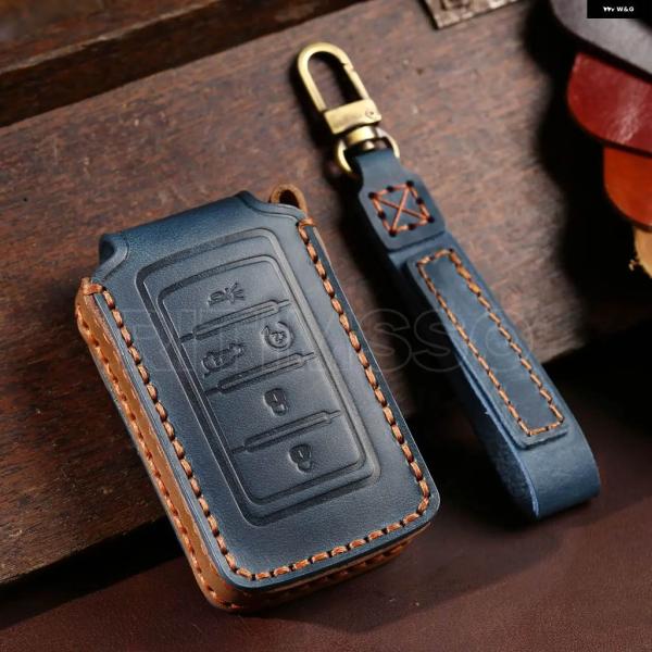 3/5/6ボタン レザーカーキーケース スマートカーリモートキーカバー ジープ グランドチェロキー ワゴニア 2021 2022 カスタム パーツ アクセサリーHigh-concerned chemical:NoneBrand Name:R...