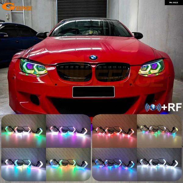BMW 3 E92 E93 クーペ カブリオレ ウルトラコンセプト M4 アイコニックスタイル ダイナミック マルチカラー RGB LED エンジェルアイ ハローリング カスタム パーツ アクセサリーHigh-concerned chemi...