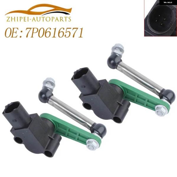 リアエアサスペンションハイトレベルセンサー 7P0616571 ポルシェ カイエン 958 92A 2013 2012 VW トゥアレグ 7P カスタム パーツ アクセサリーHigh-concerned chemical:NoneBrand...