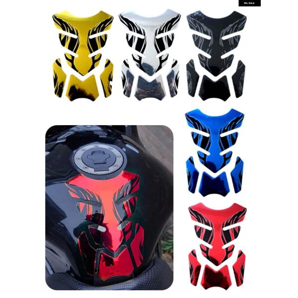 バイク ステッカー フィッシュボーン 3D タンク パッド オイル プロテクター カバー FZ6 ヤマハ FJR 1300 CB650F ホンダ LTZ 400 スズキ KTM カスタム パーツ アクセサリーHigh-concerned c...