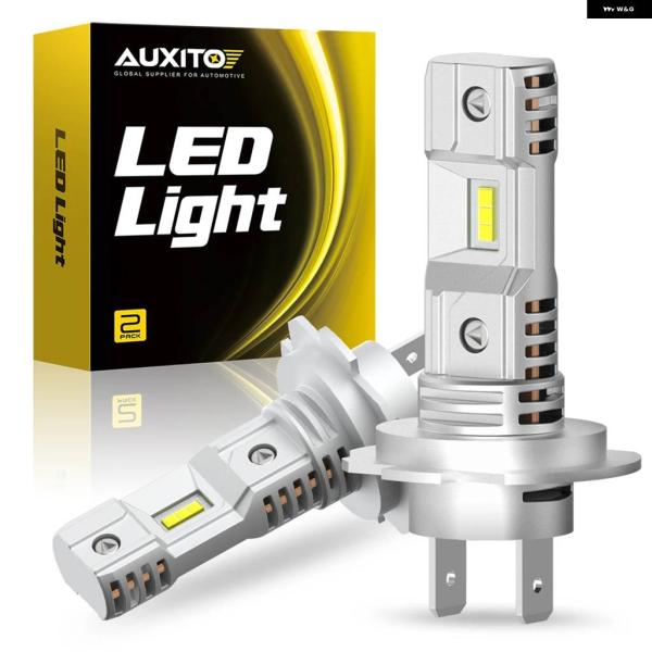 H7 LED バルブ CSPチップ ヘッドライト ファンレス スーパーホワイト 12V 1:1 ミニデザイン H7 スリム LED ヘッドランプ 360度 カスタム パーツ アクセサリーHigh-concerned chemical:Non...