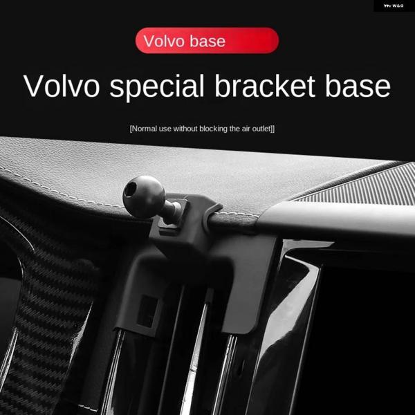 ボルボ 専用 ホルダー スタンド ベース コロケーション ブラケット XC40 XC60 S90 V90 S60 V60 2018 2019 2020 2020 カスタム パーツ アクセサリーCharger:NoInstallation T...