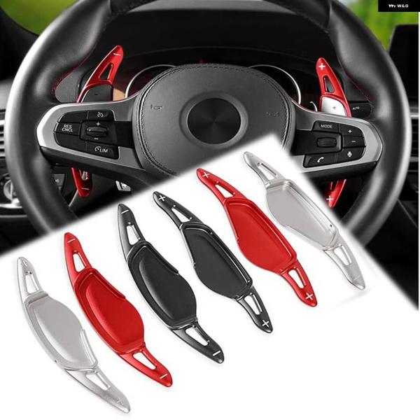 BMW 5 G30 7 G11 G13 G04 G02 F90 2017 2018 カー スタイリング ステアリングホイール シフト パドル シフター カスタム パーツ アクセサリーCar Maker:BMWMaterial:Aluminu...