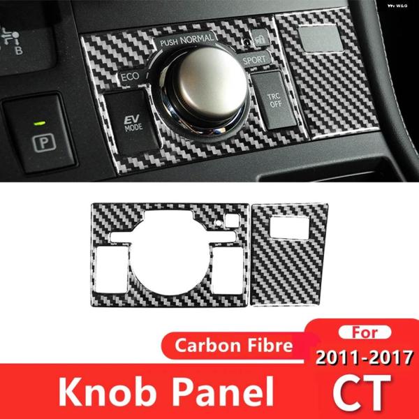 セントラル コントロール パネル デコレーション スポーツモード コントロール パネル レクサス CT 2011-2017 カーボン カスタム パーツ アクセサリーHigh-concerned chemical:NoneSticker Pl...
