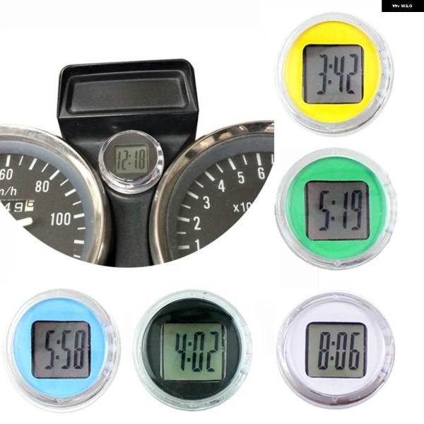 ミニ バイク ウォッチ 防水 デジタル ディスプレイ 時計 ウォッチ バイク 自動 マウント ダイヤル時計 バイク スタイリング カスタム パーツ アクセサリーItem Weight:7gItem Height:1cmItem Width:...