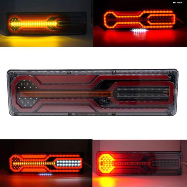 12-24V 防水 LED リアテールストップ リバース インジケーター ライト トラック トレーラー キャラバン バン ランプ ブレーキ リバース トラフィック フォグランプ カスタム パーツ アクセサリーHigh-concerned c...