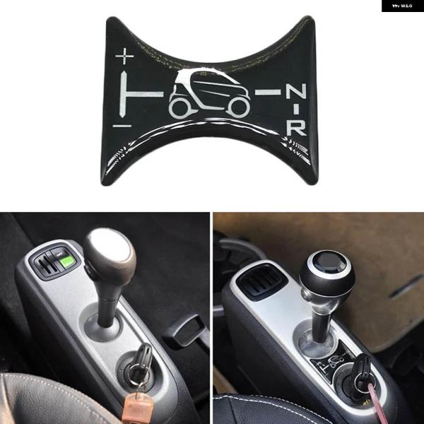 ギア レバー パネル デカール セントラル コントロール パネル 3D ステッカー ベンツ スマート ツー 451 ブラバス 2007-2014 ドアハンドル カバー ステッカー カスタム パーツ アクセサリーCategory:PVCTyp...