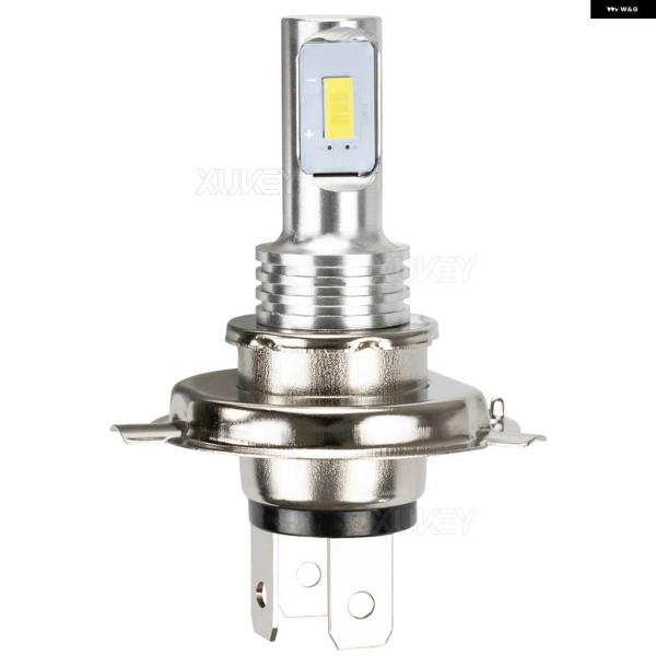 H4 9003 LED バルブ HS1 ハイ/ロービーム バイク ヘッドライト 6000K ホワイト カスタム パーツ アクセサリーHigh-concerned chemical:NoneItem Type:Headlight Assemb...