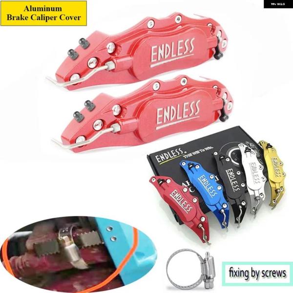 ネジ固定アルミブレーキ キャリパー カバー 2個3Dエンドレスホイール 全車 スタイリング カスタム パーツ アクセサリーHigh-concerned chemical:NoneCategory:caliper coverType Of S...