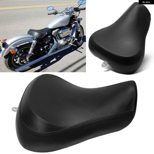バイク ブラック フロントドライバー ライダーソロシート ハーレー スポーツスター 1200 72 48 1983-2003 カスタム パーツ アクセサリーHigh-concerned chemical:NoneSpecial Featur...
