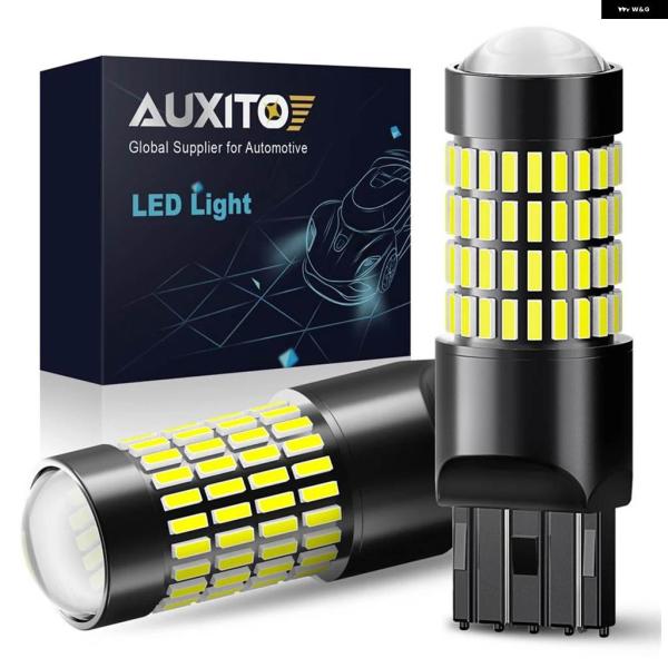 T20 LED ホワイトライト スーパー デイタイム ランニングライト ドライビングライト DRL パーキング ランプ 7443 W21/5W LED バルブ 4014 102SMD カスタム パーツ アクセサリーHigh-concerne...