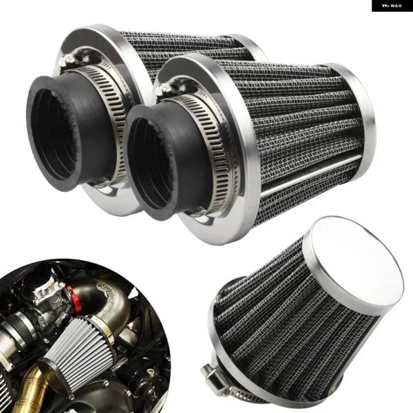 35/39/42/44/48/50/52/964/60MM バイク エア フィルター ラウンドテーパークランプ フィルター バイク エアインテーク フィルター 互換性あり カスタム パーツ アクセサリーHigh-concerned chem...
