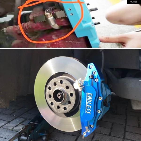 ネジ固定 アルミブレーキ キャリパー カバー 3D エンドレス BMW E30 E36 E46 E39 E90 E91 E92 E60 E63 X4 F30 F10 カスタム パーツ アクセサリーHigh-concerned chemica...