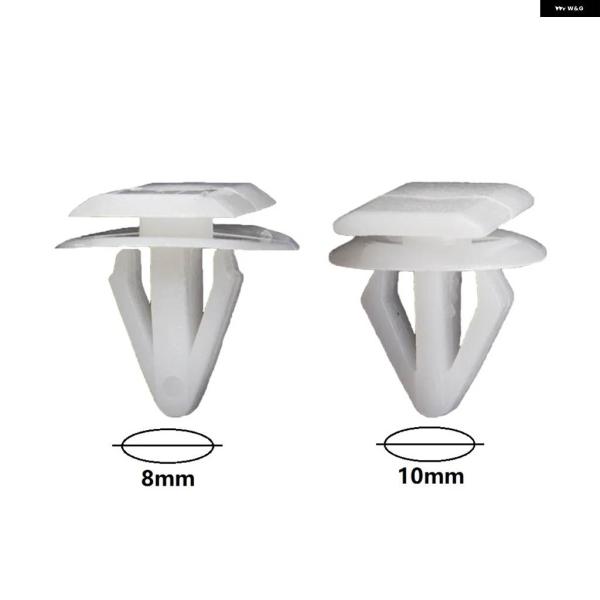 30個 8MM-10MM穴 ドア パネル クリップ 固定ファスナー 車内ドア トリム パネル カードクリップ リベット カスタム パーツ アクセサリーItem Weight:1.1kgItem Height:6cmItem Width:2c...