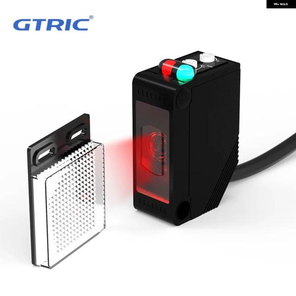 GTRIC E3Z-B61 光電センサ 反射型 検出距離4M NPN PNP10-30VDC 角型フォトスイッチ ブラケット カスタム パーツ アクセサリーHigh-concerned chemical:Noneis_customized:...