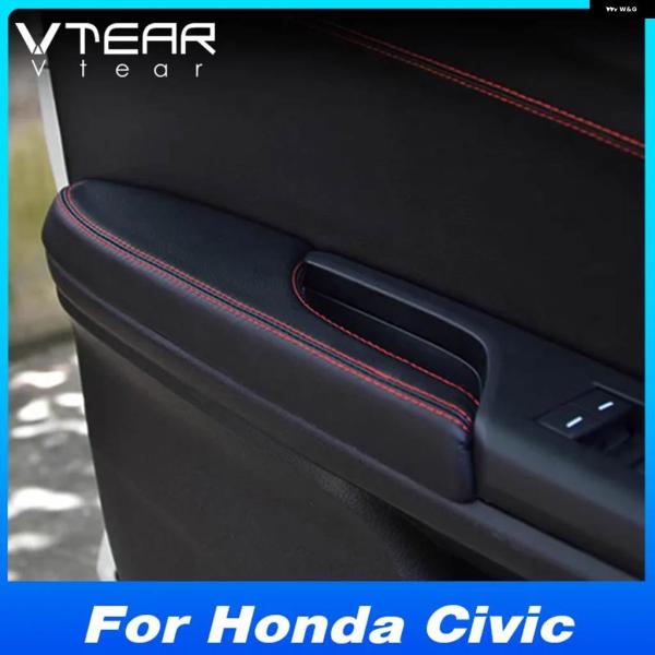 車用ドアシート アームレスト カバー ドア パネル トリム 内装 装飾 プロテクター パーツ ホンダ シビック 2016 2020 カスタム パーツ アクセサリーHigh-concerned chemical:NoneItem Weight...