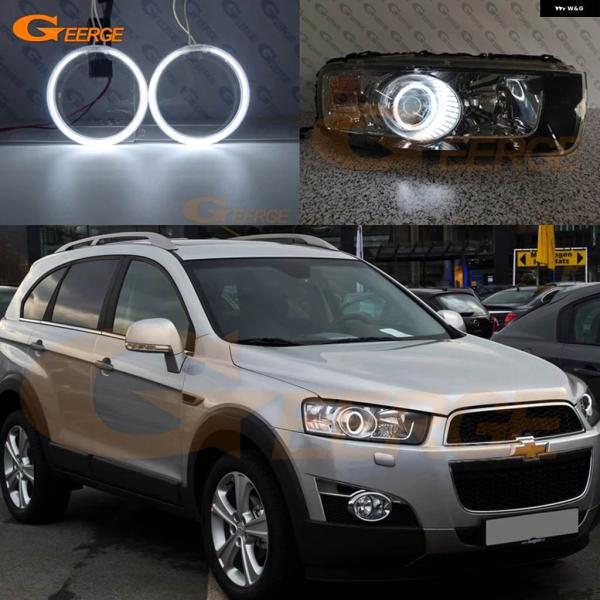 シボレー キャプティバ 2011 - 15 ヘッドライト エクセレント ウルトラ エンジェルアイキット ハローリング カー カスタム パーツ アクセサリーHigh-concerned chemical:NoneCertification:c...