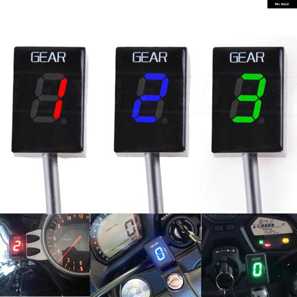 オートバイ ヤマハ MT-125 ABSなし 全年式 MT-15 / M-SLAZ / XABRE / TFX 150 2016 1-6レベルギア インジケーター デジタルギアメーター カスタム パーツ アクセサリーProtective p...