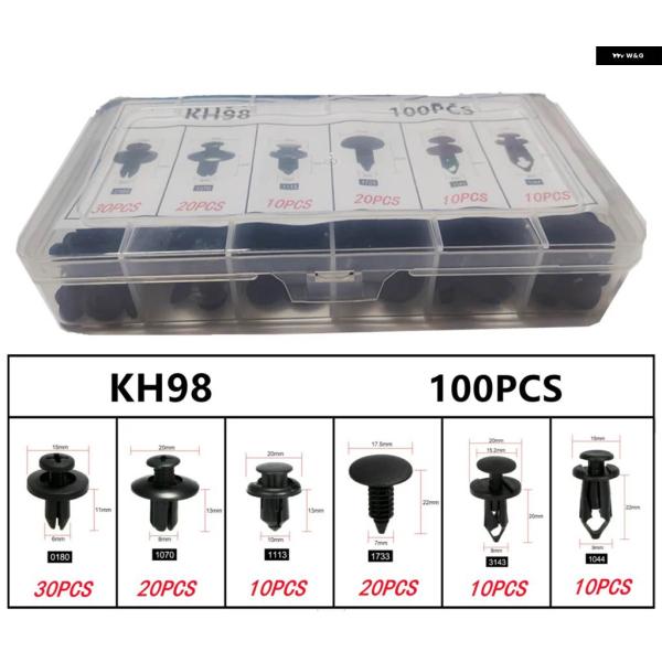 ファスナークリップ ミックス 車体 プッシュ リテーナーピン リベット バンパー ドア メルセデス ベンツ X164 GL クラス W164 ML クラス W251 R クラス R320 カスタム パーツ アクセサリーItem Weight...
