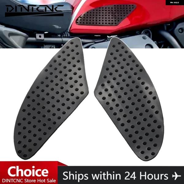 ボンネビル 2001-2015 タンク トラクション パッド 滑り止め ステッカー バイク サイド デカール ニー グリップ プロテクター カスタム パーツ アクセサリーModel Name:For Bonneville 2001-2015...