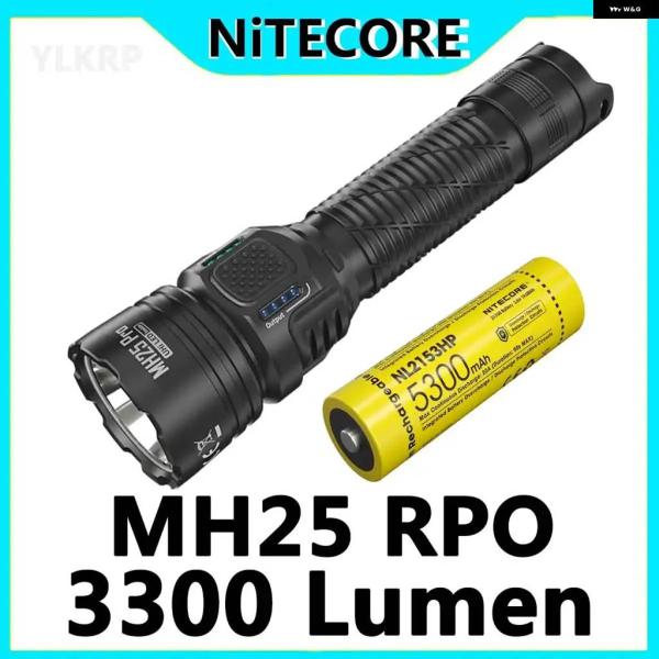 NITECORE MH25 PRO 3300ルーメン 懐中電灯 照射距離705メートル カスタム パーツ アクセサリーHigh-concerned chemical:NoneModel Number:MH25 PROCharger:Rech...