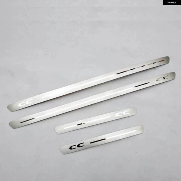 VW/ フォルクスワーゲン パサート CC 2010 2011~2024 ドアシル ペダル プロテクター スカッフプレート スレッショルド ステッカー トリム 車 カスタム パーツ アクセサリーHigh-concerned chemical...